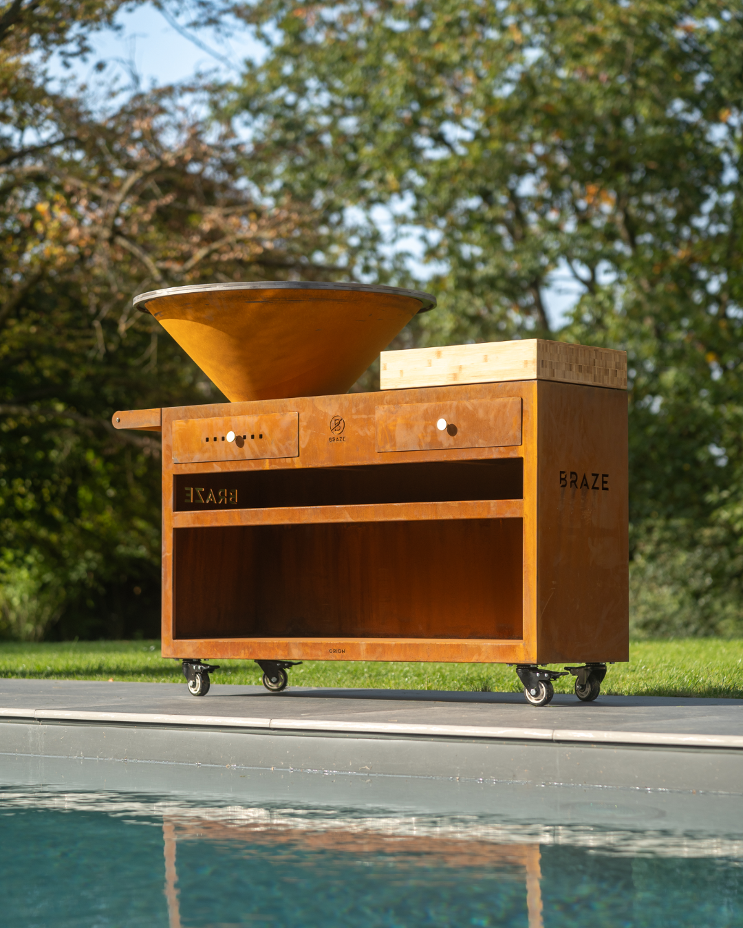 Barbecues design & performants | Extérieur & intérieur | Braze